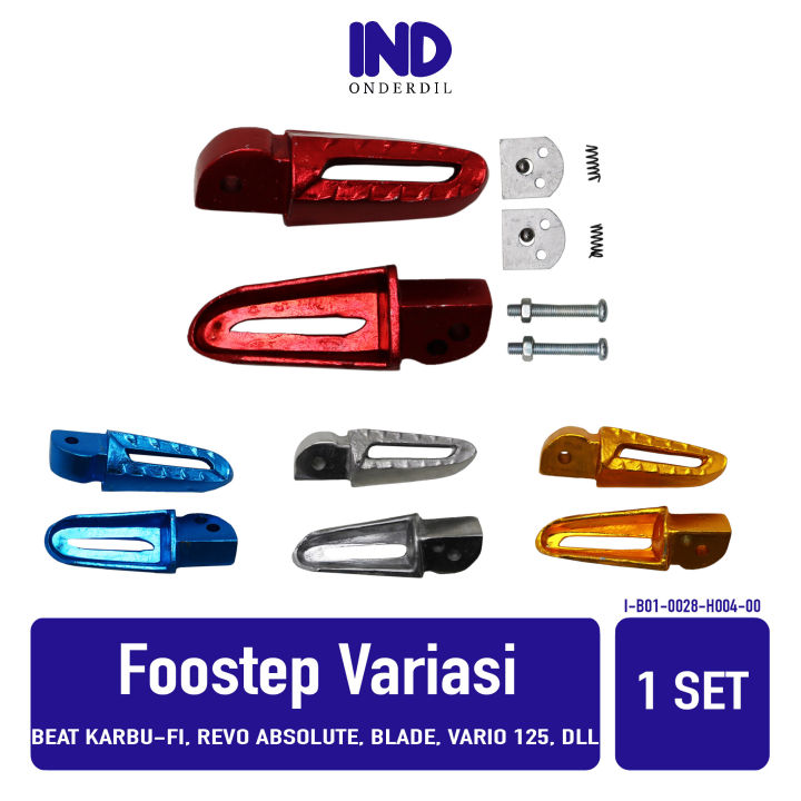 Footstep-Foot Step-Pijakan Belakang Variasi Warna Hoinda Matic Beat FI ...