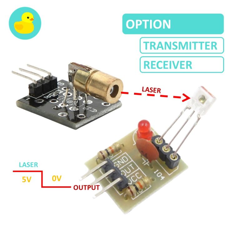 KY-008 Laser Diode Transmitter & Receiver Module | Lazada