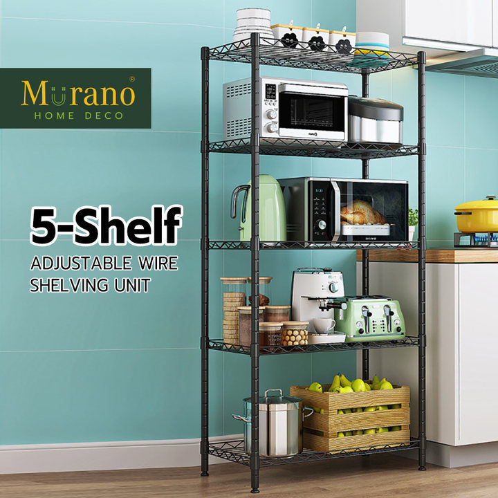 SIV 3/4/5 Layer Kitchen Rack Organizer Shelf Multipurpose Storage Rack ...