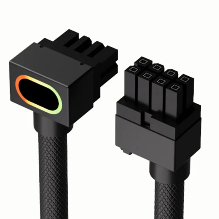 [ben ]AIJS 8Pin CPU Extension Cable with ARGB Light Computer Power ...