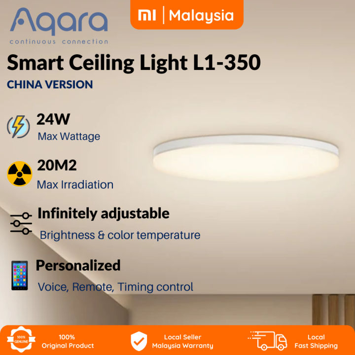 Xiaomi Aqara Smart Ceiling Light L1-350 | Work with Mijia Apps ...