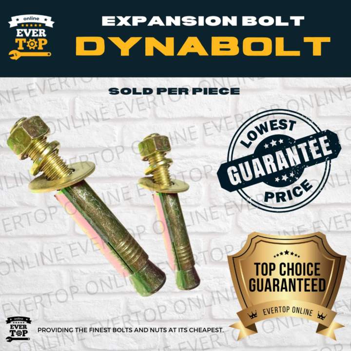 DYNA BOLT 3/4 X 150MM EXPANSION BOLT EverTop Online | Lazada PH