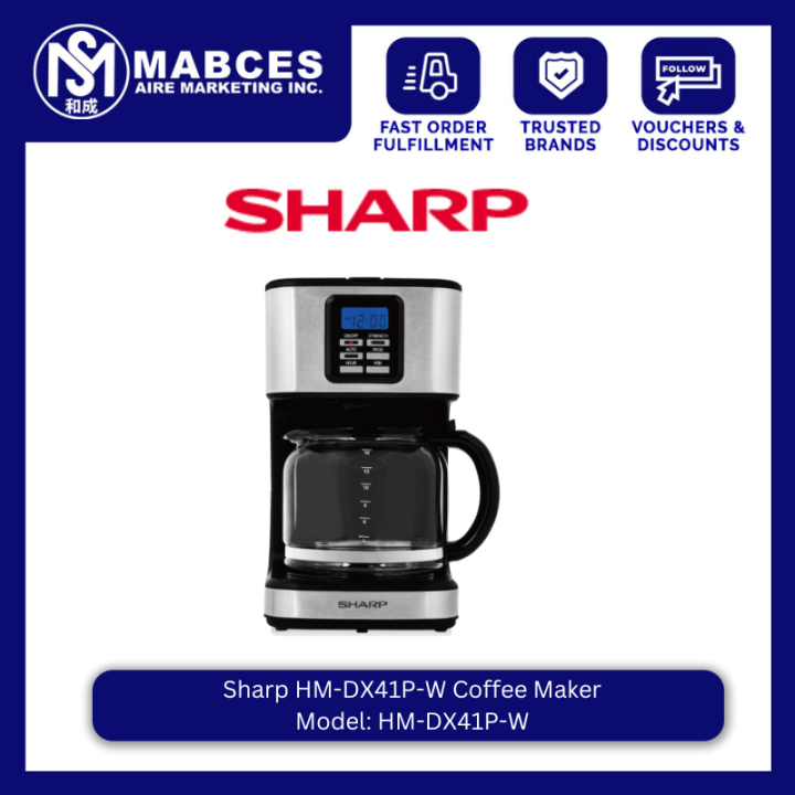 Sharp HM-DX41P-W Coffee Maker | Lazada PH
