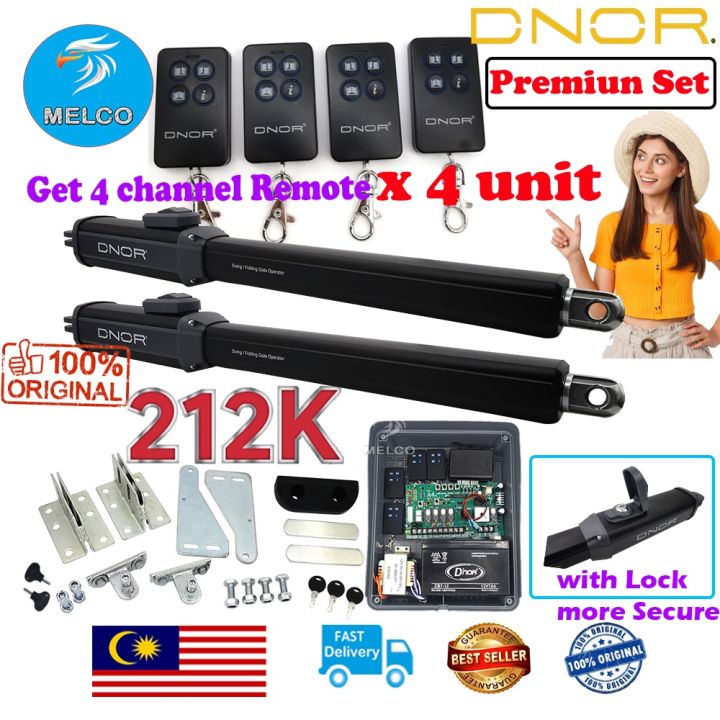 Dnor Autogate 212K D'nor 24VDC Heavy Duty Swing and Folding Arm ...