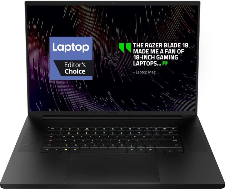 Razer Blade 18 Gaming Laptop: NVIDIA GeForce RTX 4080-13th Gen Intel 24 ...