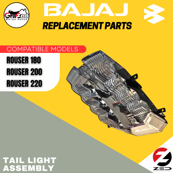 Rouser 180, 200 & 220 Tail Light Assembly (replacement) | Lazada PH