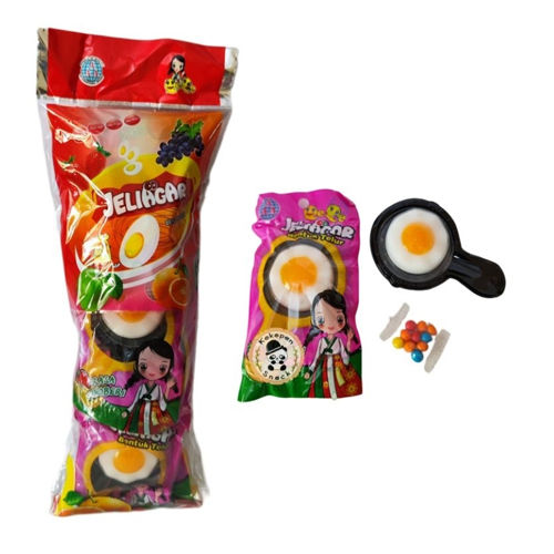 Permen Agar-Agar Jeli AAA TELUR SACHET PAK ISI 10 | Lazada Indonesia