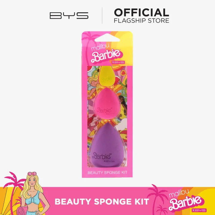 BYS x Barbie Malibu 3pc Sponge Set | Lazada PH