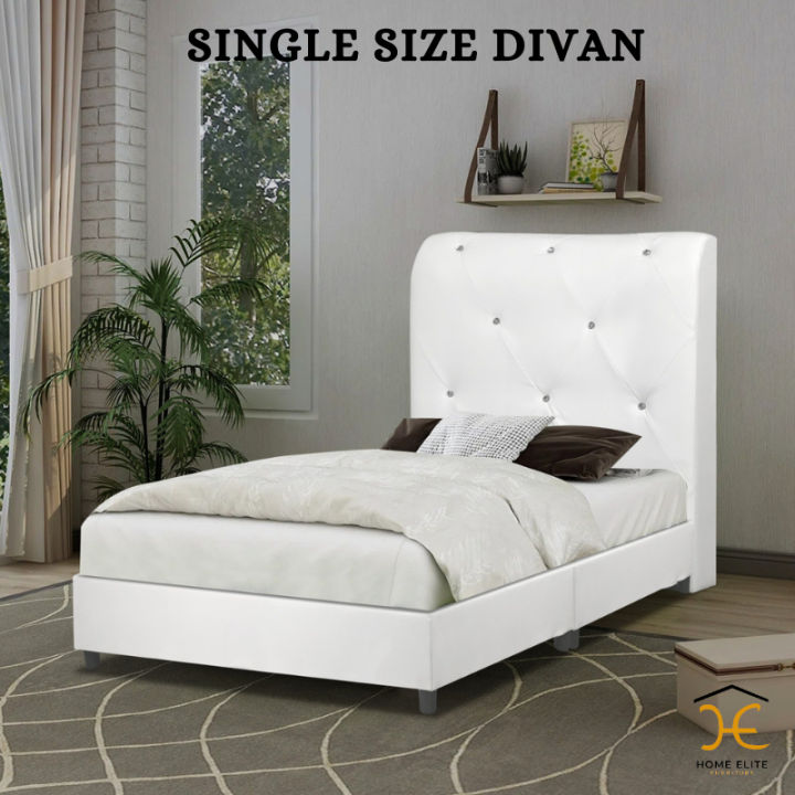 Home Elite: Single Size Bed Frame Katil Single Bujang Modern Bedroom ...