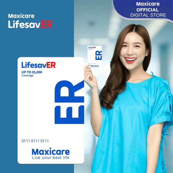Maxicare LifesavER Emergency Prepaid Health Card HMO E-Voucher | Lazada PH