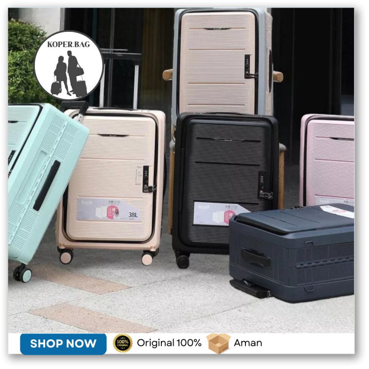 Koper Roaming KB011 Kabin & Bagasi size 20 - 24 in Bahan Polypropylene ...