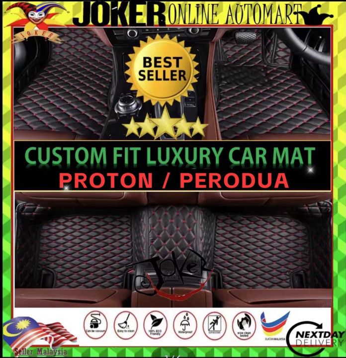 (MADE IN MALAYSIA)PROTON X50 X70 PERODUA AXIA BEZZA MYVI ALZA LEATHER ...