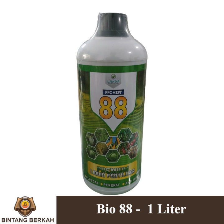 Bio 88 1 Liter Pupuk Pelengkap Cair Plus ZPT Pertumbuhan | Lazada Indonesia