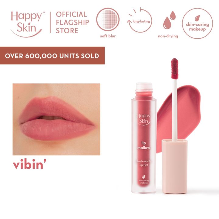 COD Happy Skin Lip Mallow Tint in Vibin' | Lazada PH