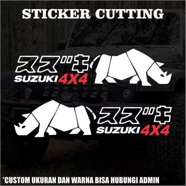 Sticker Cutting Suzuki Badak Jimny | Lazada Indonesia