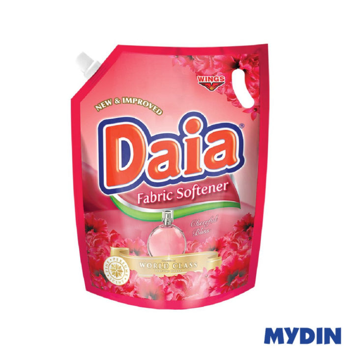 Daia Fabric Softener Cheerful Bliss Refill (1.6L) | Lazada