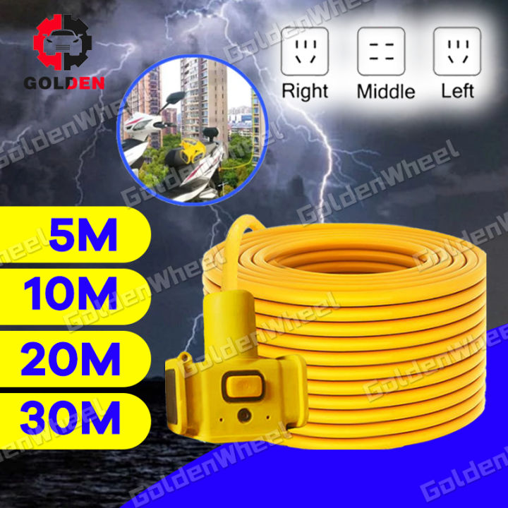 Soket Kabel Extension Cord Extra-long Plug-in Strip 10M/20M/30M ...