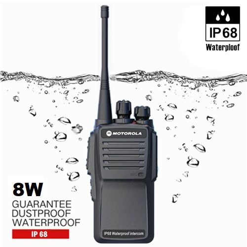 MOTOROLA GP320 UHF 8W IP68 Waterproof Walkie Talkie | Lazada