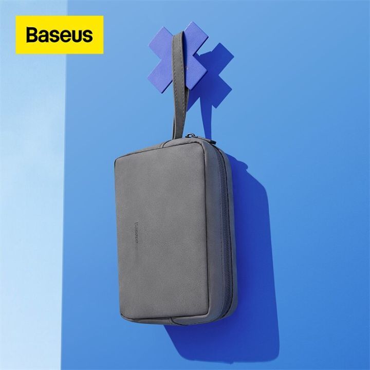 Baseus Electronic Digital Gadget Bag Hard Disk Powerbank Storage Bag ...