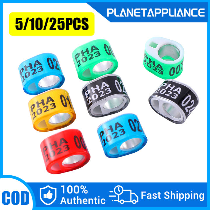 25/10/5Pcs PHA Pigeon ring 2024 sing sing ng kalapati 2024 Oblong oval ...