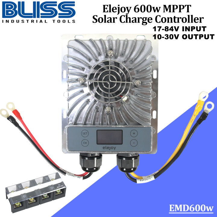 ELEJOY 600W MPPT Solar Charge 17-84V Controller Step-down Real-time 10 ...