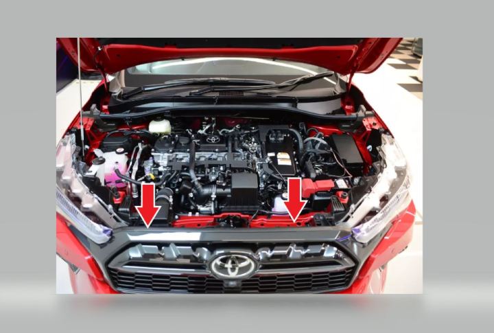 (ของแท้) 53395-0A010 ยางขอบหน้ากระจัง แผงปิดปลายด้านหน้าฝากระโปรงหน้า ...