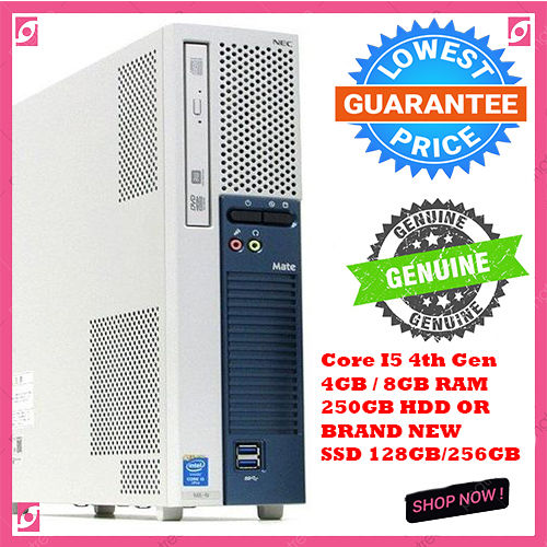 Desktop CPU CORE I5 4TH GEN 4GB 8GB RAM SSD HDD | Lazada PH