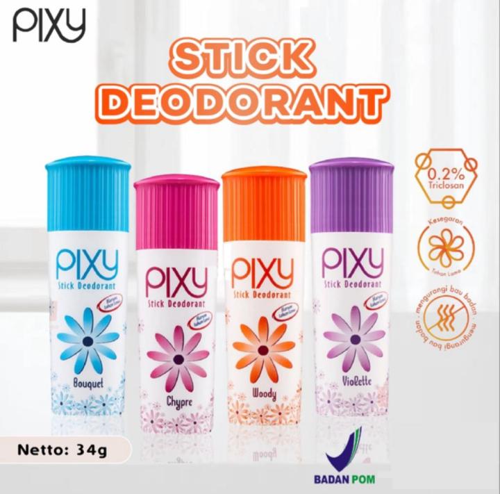 Pixy Stick Deodorant Roll On All Varian 34gr | Lazada Indonesia