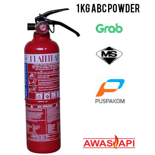 [READY STOCK] 1KG ABC FIRE EXTINGUISHER / ALAT PEMADAM API ABC 1KG | Lazada