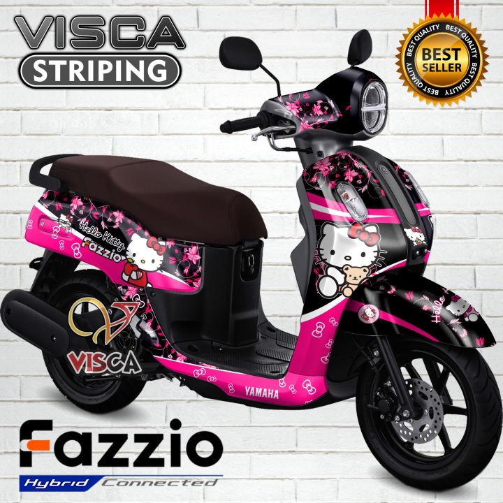 Stiker Striping Fazzio Fullbody Variasi Hello Kitty | Lazada Indonesia