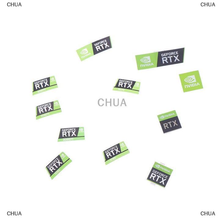 CHUA RTX 3090TI 3080TI 3070 3060 desktop sticker laptop graphics card ...