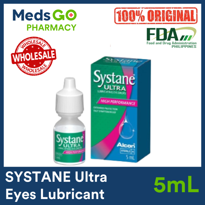SYSTANE Ultra Lubricant Eye Drops 5ml | Lazada PH