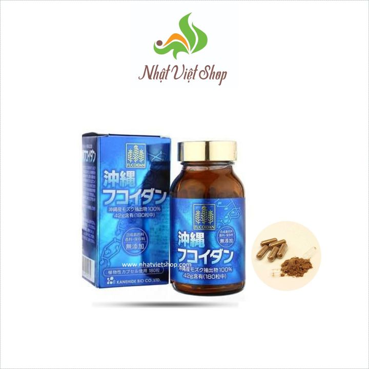 OKINAWA FUCOIDAN KANEHIDE BIO ( HỘP XANH 180 VIÊN ) | Lazada.vn