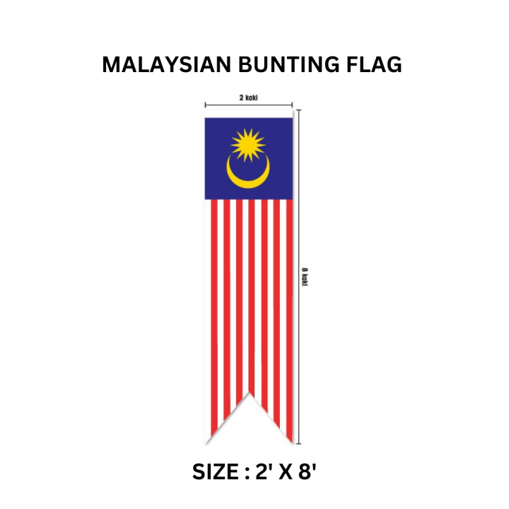 BENDERA MALAYSIA MULTIPLE SIZES | Lazada
