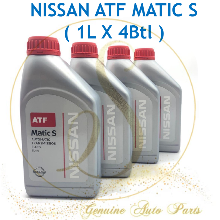 (100% ORIGINAL) NISSAN ATF 1L X 4 BTL MATIC S MATIC-S AUTOMATIC ...