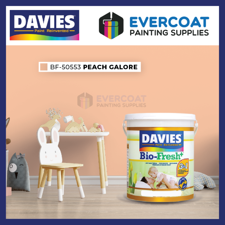 Davies Paints BioFresh 4-Liters (Peaches & Oranges) | Lazada PH