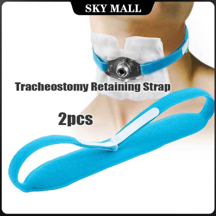 2Pcs/pack Reusable Tracheostomy Retaining Strap Tracheostomy Tube ...