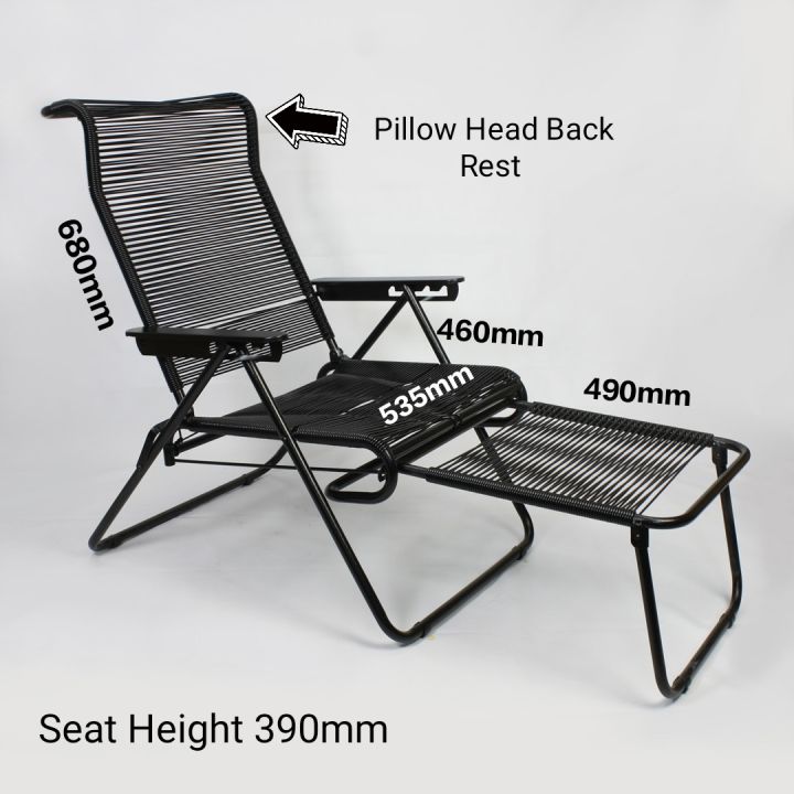 MODERN RETRO HEAVY DUTY LAZY CHAIR / STRING CHAIR / KERUSI MALAS TUGAS ...