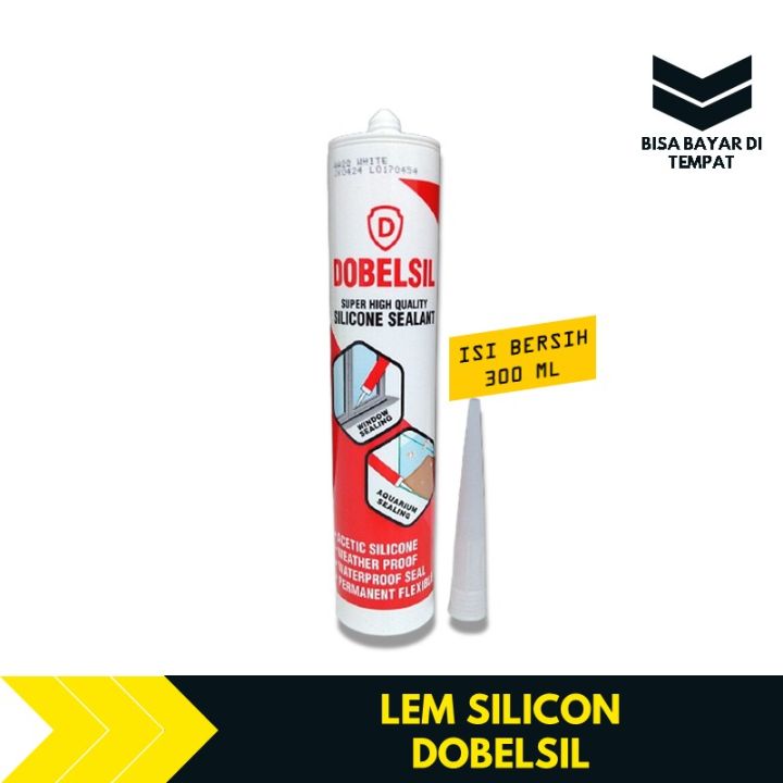 lem kaca tabung lem silicon sealant 300ML | Lazada Indonesia