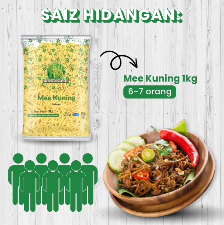 Laksamana Mee Kuning 1KG | Lazada