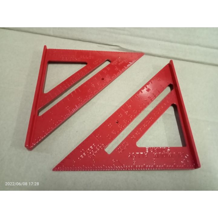 Speed Square Penggaris siku segitiga alumunium 7inch | Lazada Indonesia