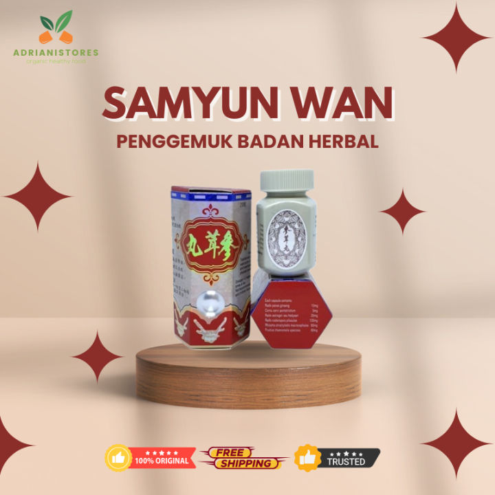 Samyunwan Samyun wan Original Obat Gemuk Penambah Berat Badan | Lazada ...