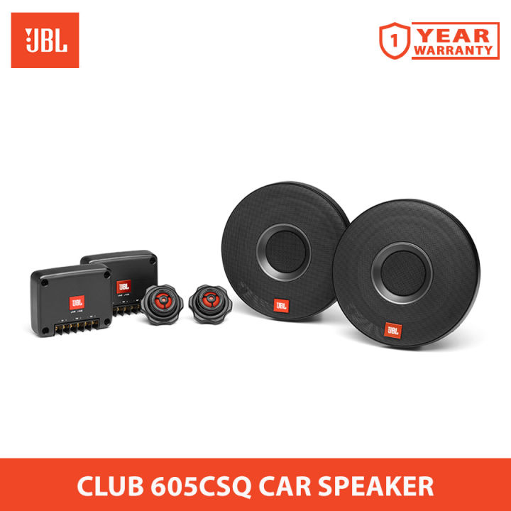 JBL Club 605CSQ Component Speaker System 6.5" 2-Way 95W RMS 3Ω | Lazada PH