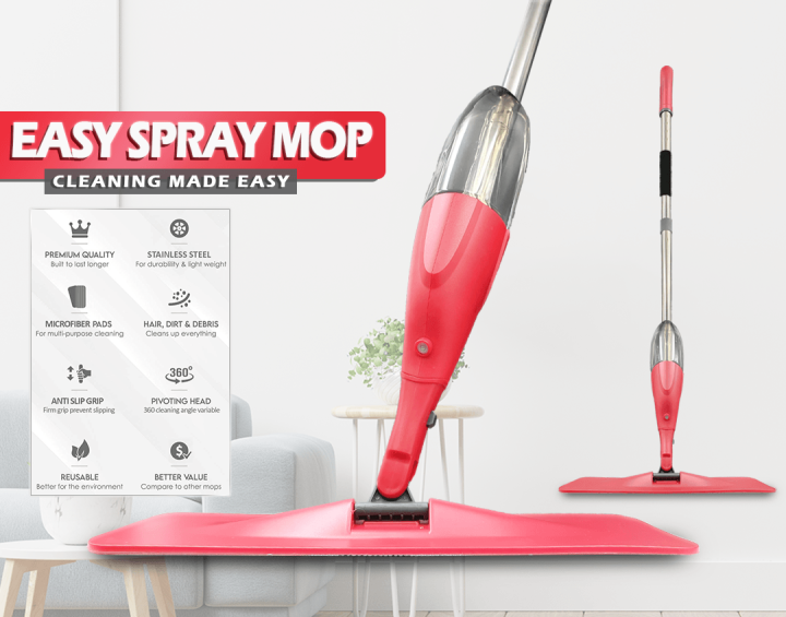 New Microfiber Spray Mop Kit mop Lantai | Lazada