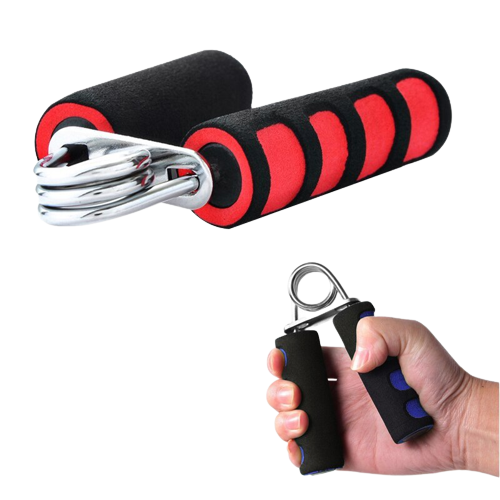 Hand Grip Foam Adjustable Alat Fitness Melatih Otot Tangan Gagang Busa ...