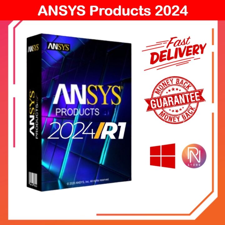 ANSYS Products 2024 R1 | Lifetime For Windows x64 | Full Version [ Sent ...