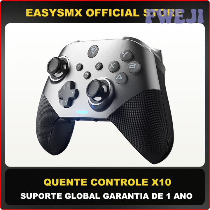 FWEJI EasySMX X10 Wireless Gaming Controller, Mechanical Gamepad for PC, iOS/Android Phone ...