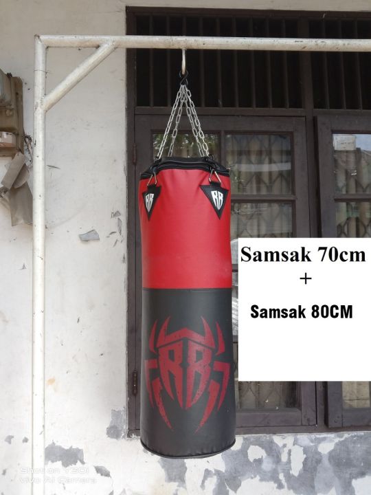 Samsak Redback 70cm Rantai - Sansak Tinju Muay Thai MMA Muaythai ...