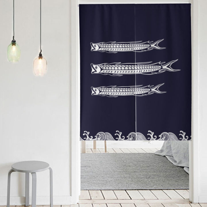 Feiyana-ผ้าม่านประตูสไตล์ญี่ปุ่น ผ้าม่านแขวนติดตั้งแบบไม่ต้องเจาะ ins TN-ML001 | Lazada.co.th