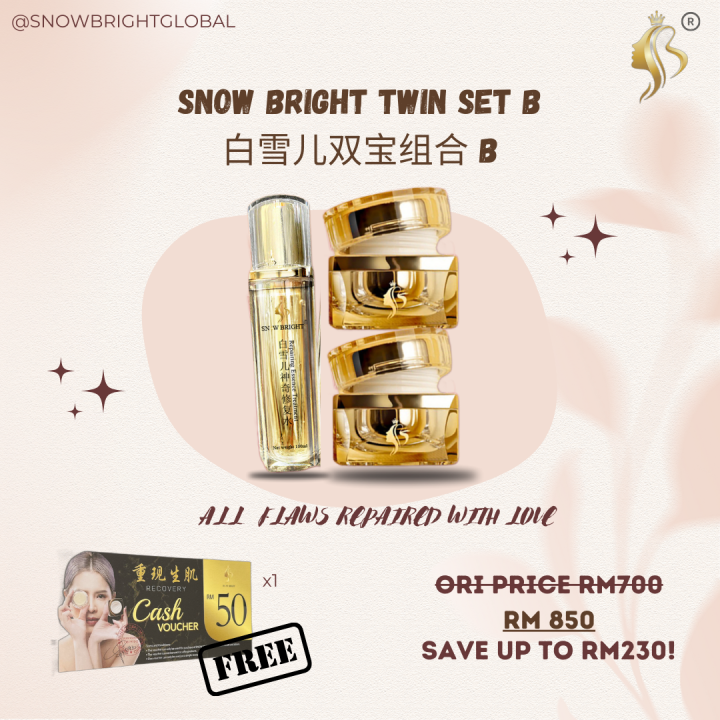 Snow Bright Twin Set | Lazada